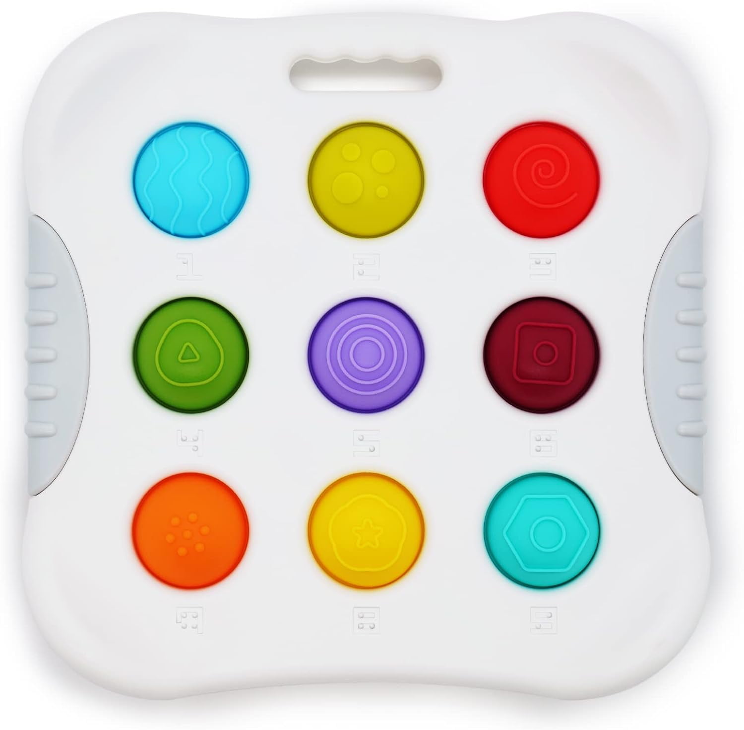 LiKee Fidget Popper Sensory Baby Toys for 10+ Months, Montessori Busy ...