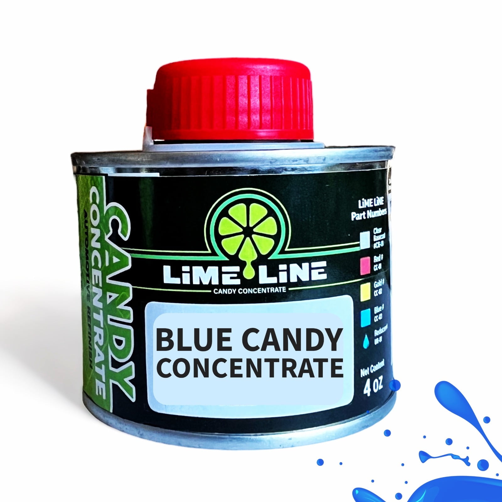LiME LiNE 4 oz Transparent Candy Concentrate, Solvent base Automotive ...