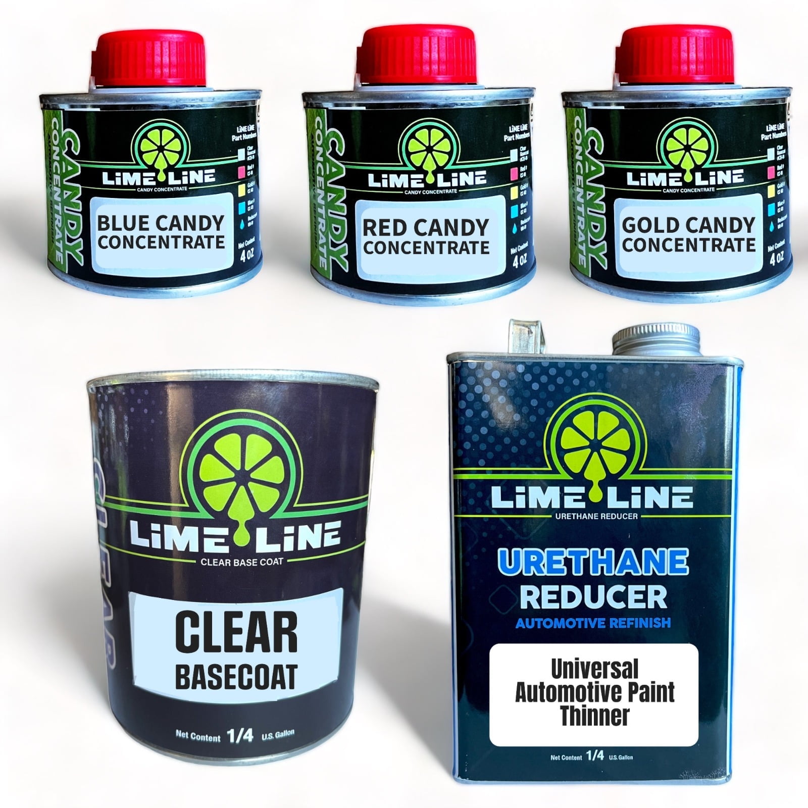 LiME LiNE 4 oz Transparent Candy Concentrate, Solvent base Automotive ...