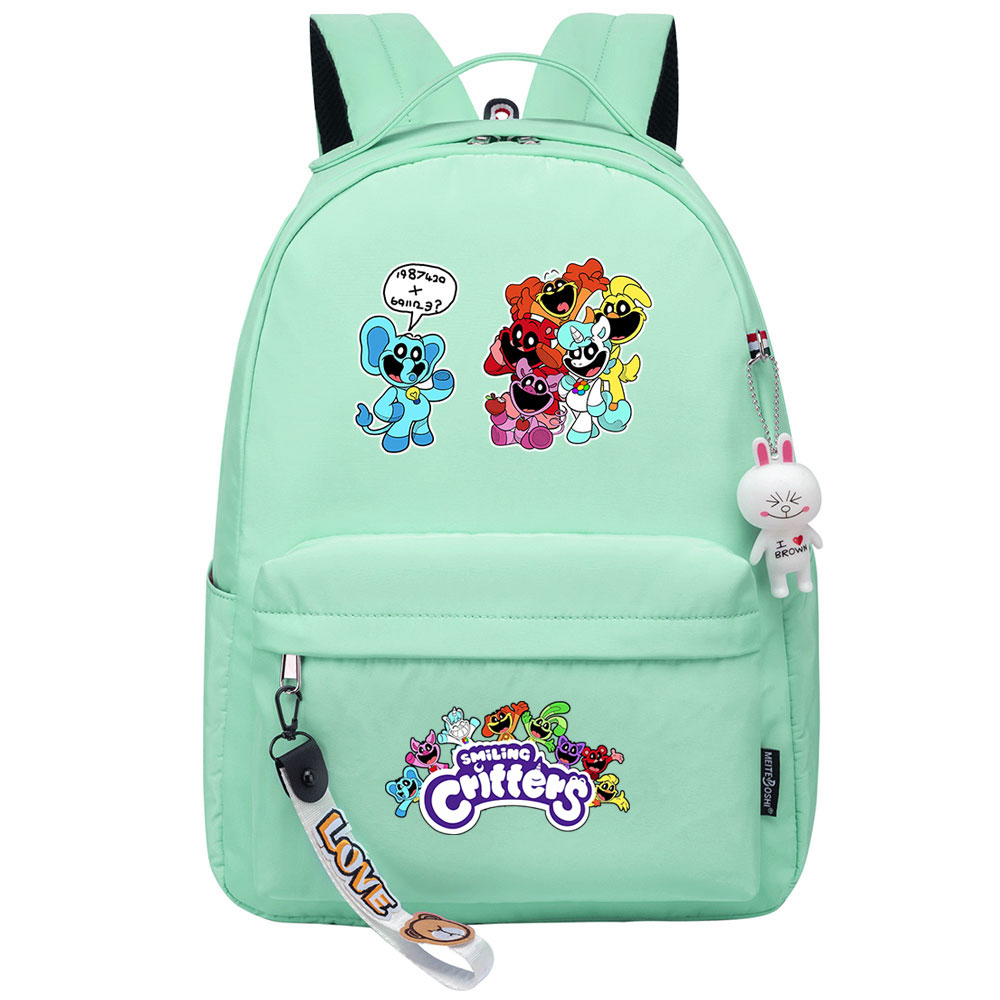LiMeeeM Children's Smiling Critters Cartoon Pattern Backpack - Walmart.com