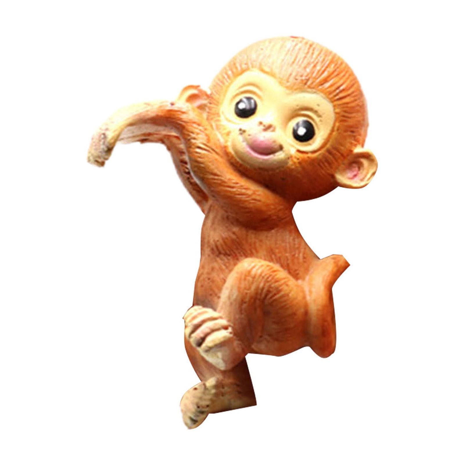 LiMimmuu Miniature Monkey Mini Monkey Figurine Realistic Monkey ...