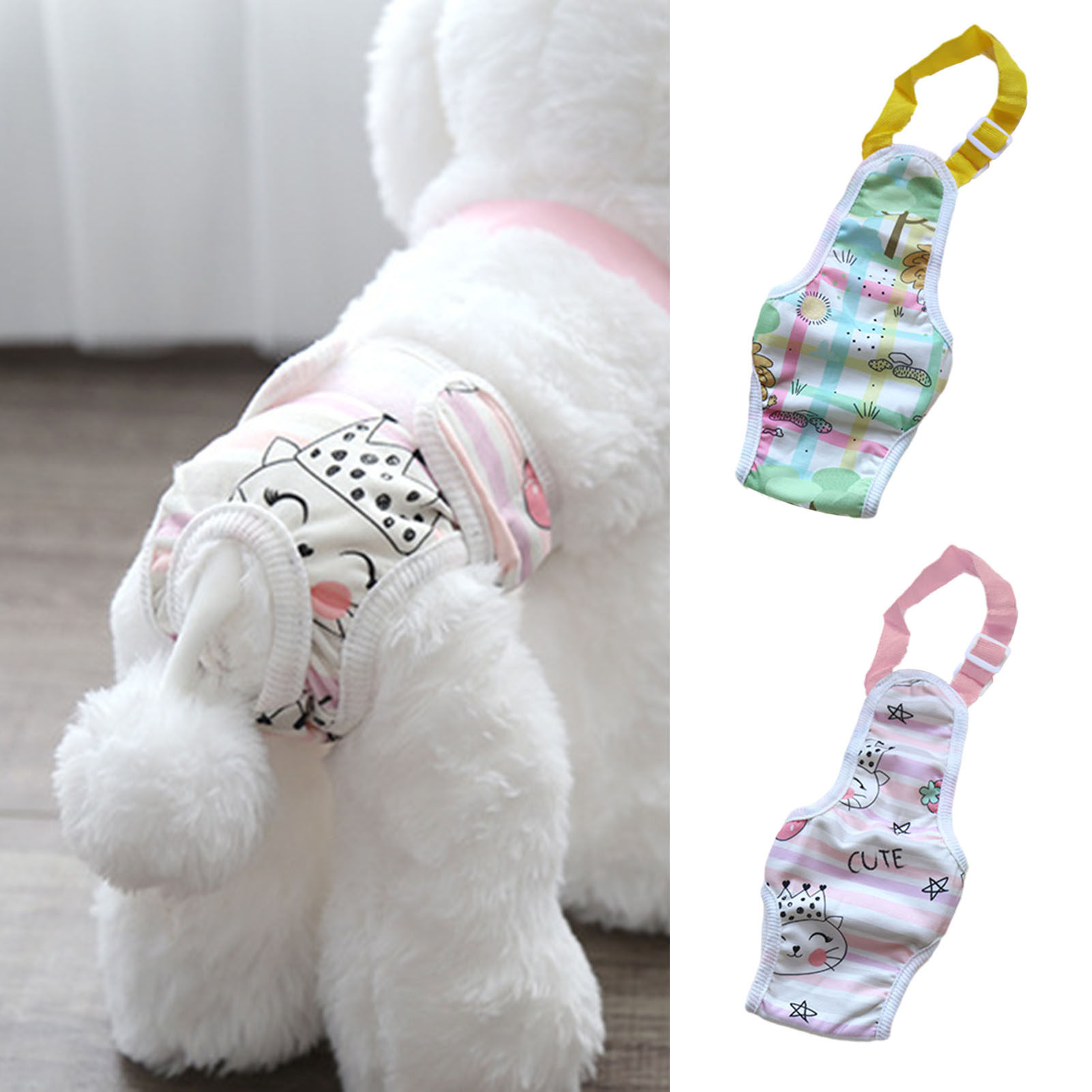 LiMimmuu Pet Menstrual Pants Female Dog Diapers Pet Menstrual Pants ...