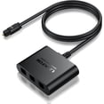 LiNKFOR 1x3 SPDIF Toslink Splitter - Digital Optical Audio Splitter ...