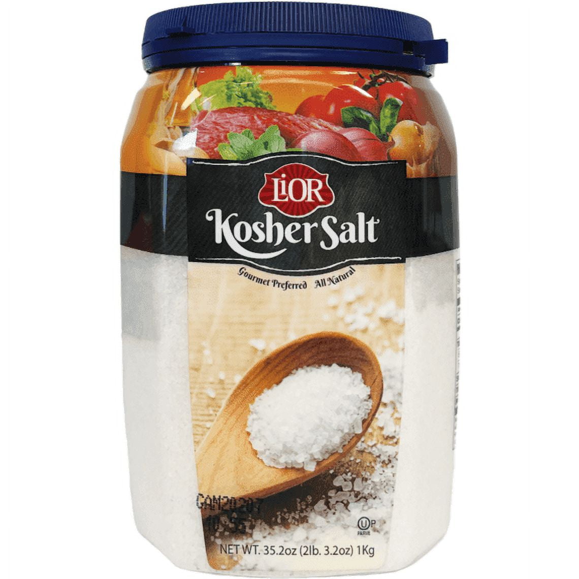 LiOR Kosher Salt | Jar | 35.2 oz - Walmart.com