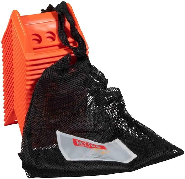 LiTian (40 Pieces Orange 4"x6" Flatbed Edge Protectors with Carrying ...