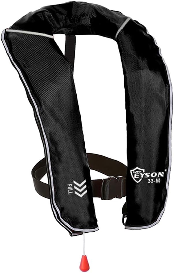 LiTian Inflatable Life Jacket Inflatable Life Vest for Adult Classic ...