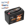 LiTime 12V 100Ah Lithium Battery for Outboard Motor Bluetooth 5.0 ...