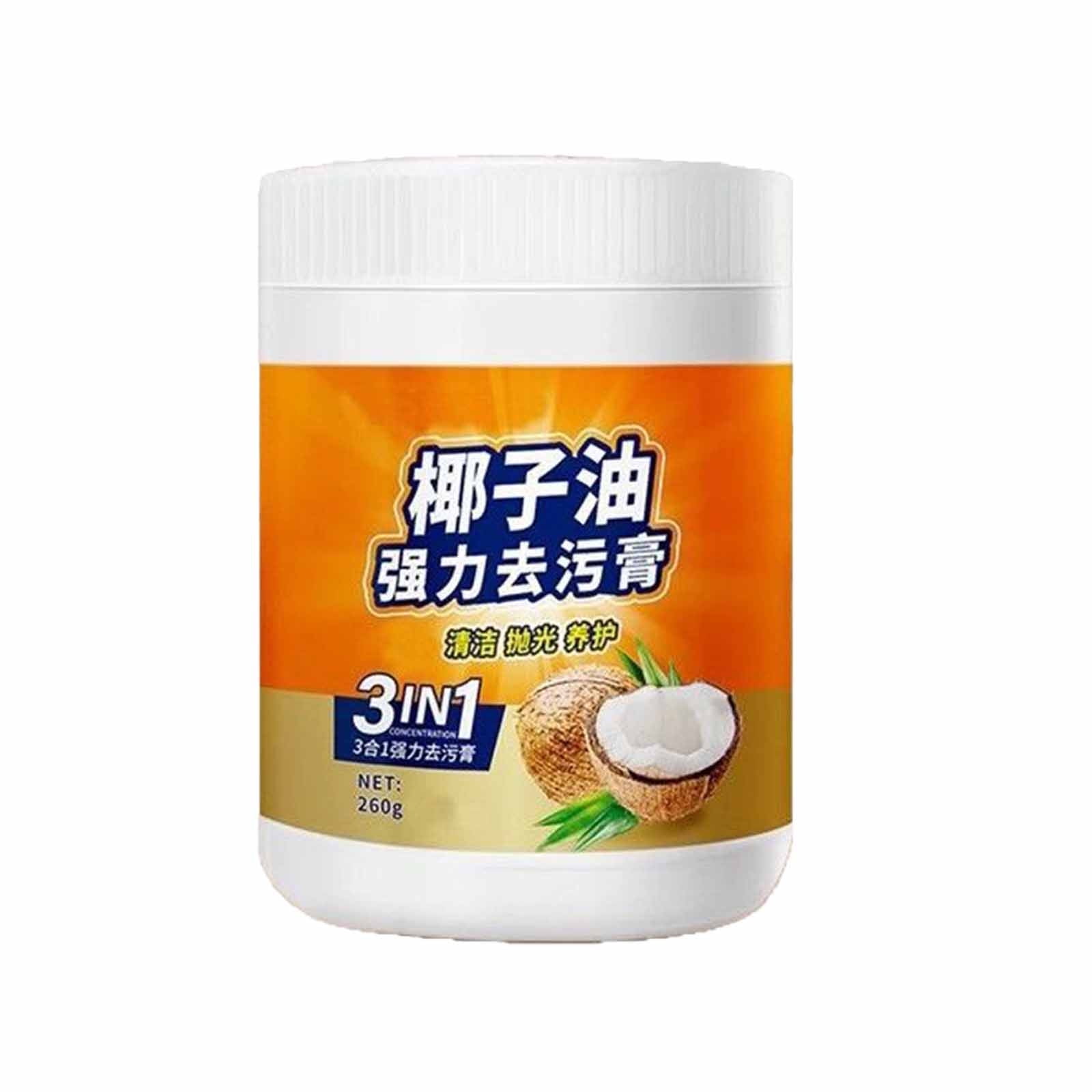 LiUMX Coconut Oil-Based Stainless Steel Cleaner & Degreaser | 260g ...