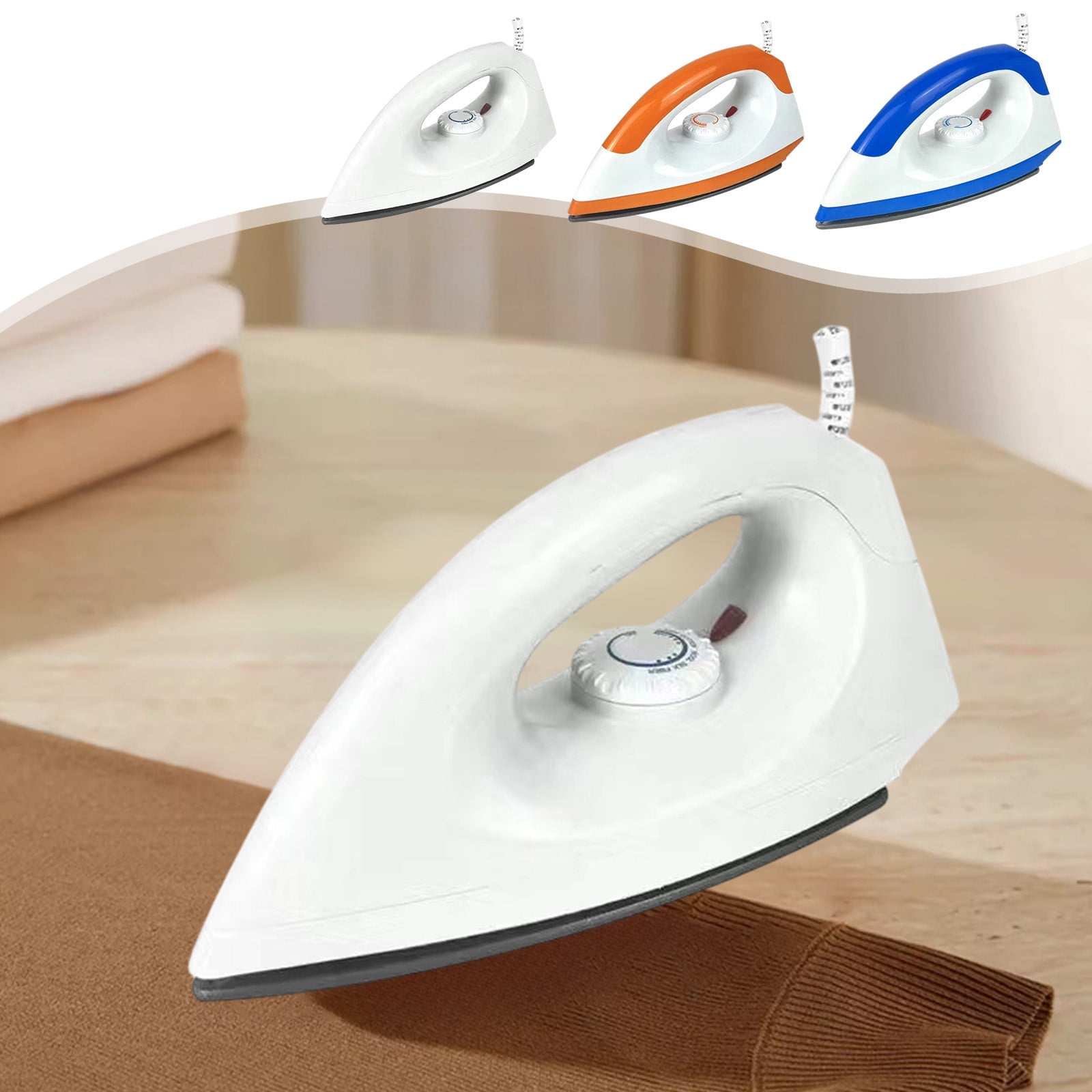 LiUMX Dry Iron for Clothes | 1000W Fast Heating Iron | 5-Temperature ...