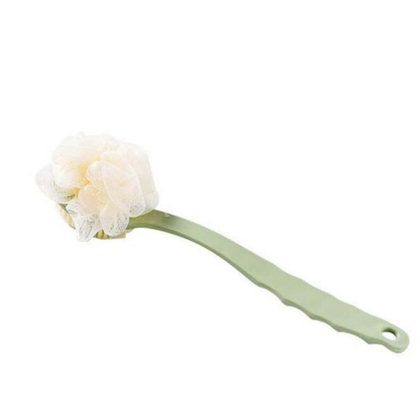 LiUMX Long Handle Back Scrubber Brush, 34.5*7cm Double-Sided Body Brush ...