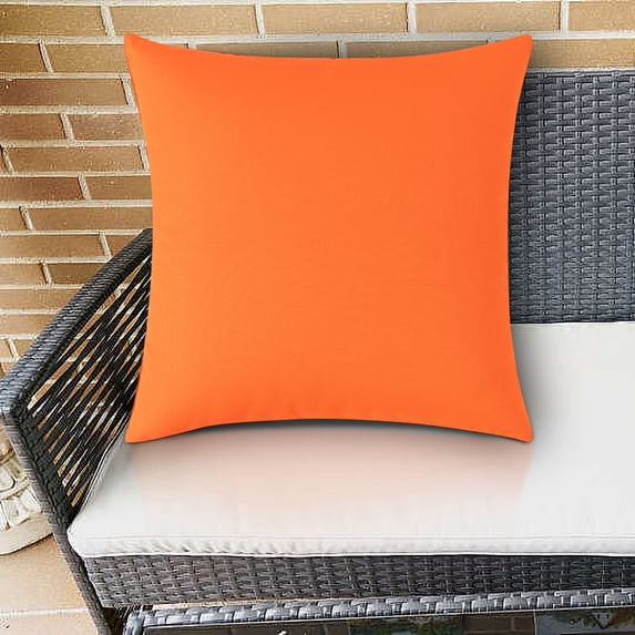 LiUMX Outdoor Waterproof Pillow Cover, Modern Solid Color Cushion and ...