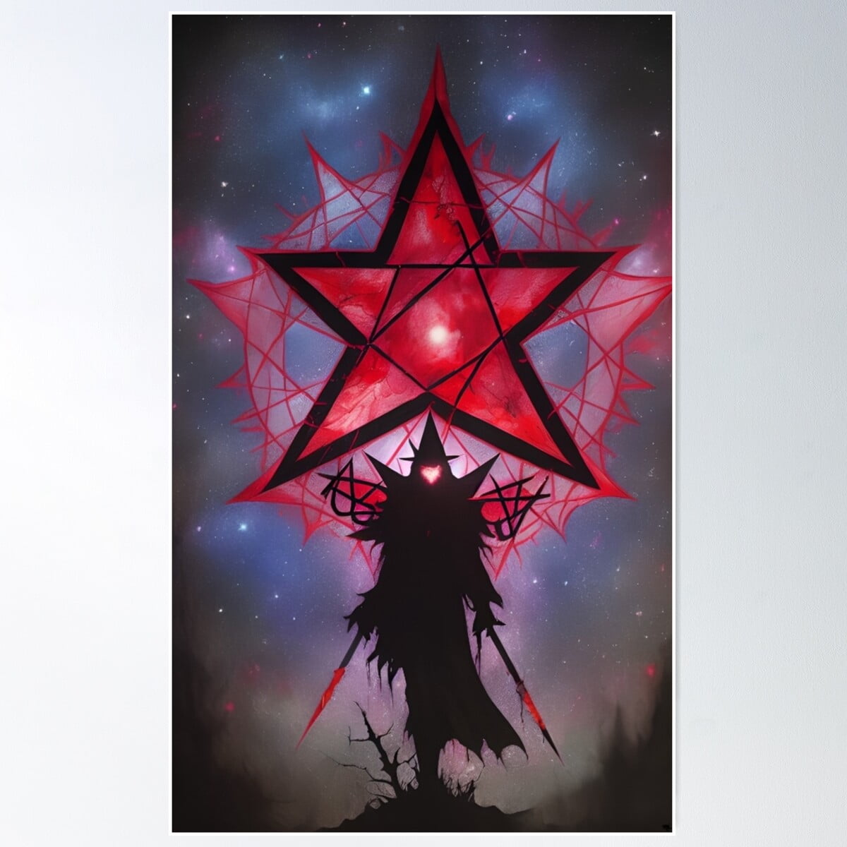 Lia #0520 Witchcraft Reaper Poster Wall Art, Modern Wall Decor For ...