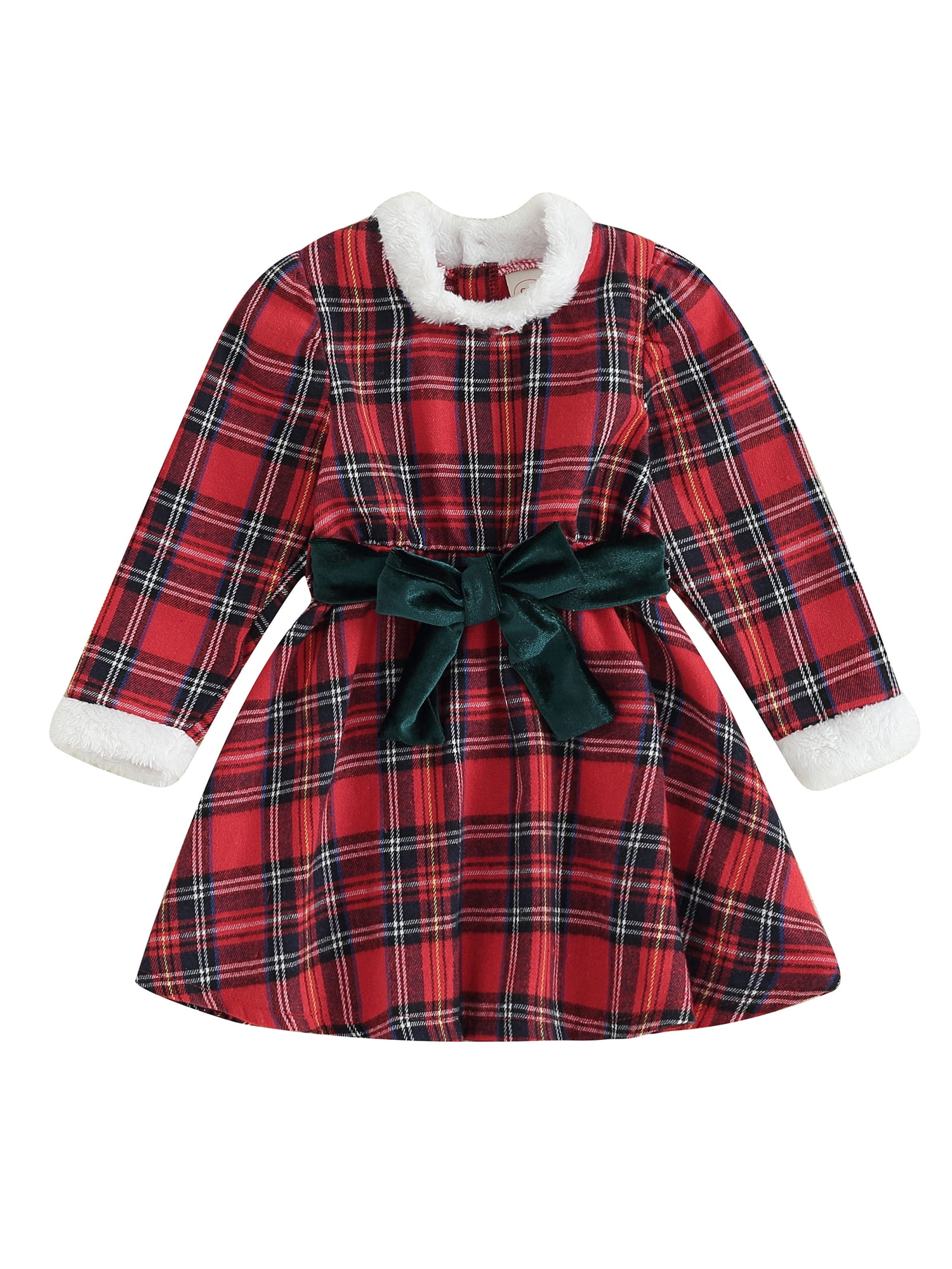Liacowi Kids Girls Christmas Clothes Little Girls Christmas Party ...