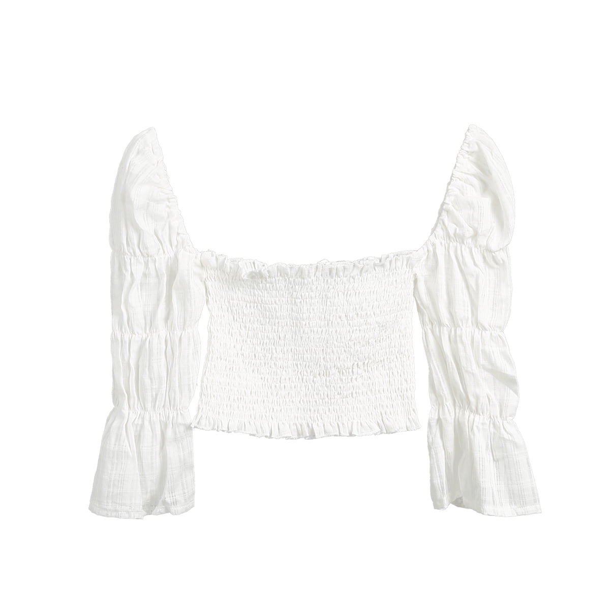 Liacowi Strapless Shoulderless Blouse Vest With Ruffled Cropped Top ...