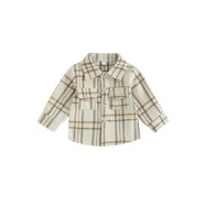 VERUGU Baby Jacket Kids Toddler Flannel Shirt Jacket Plaid Long Sleeve Shacket Baby Boys Girls ...