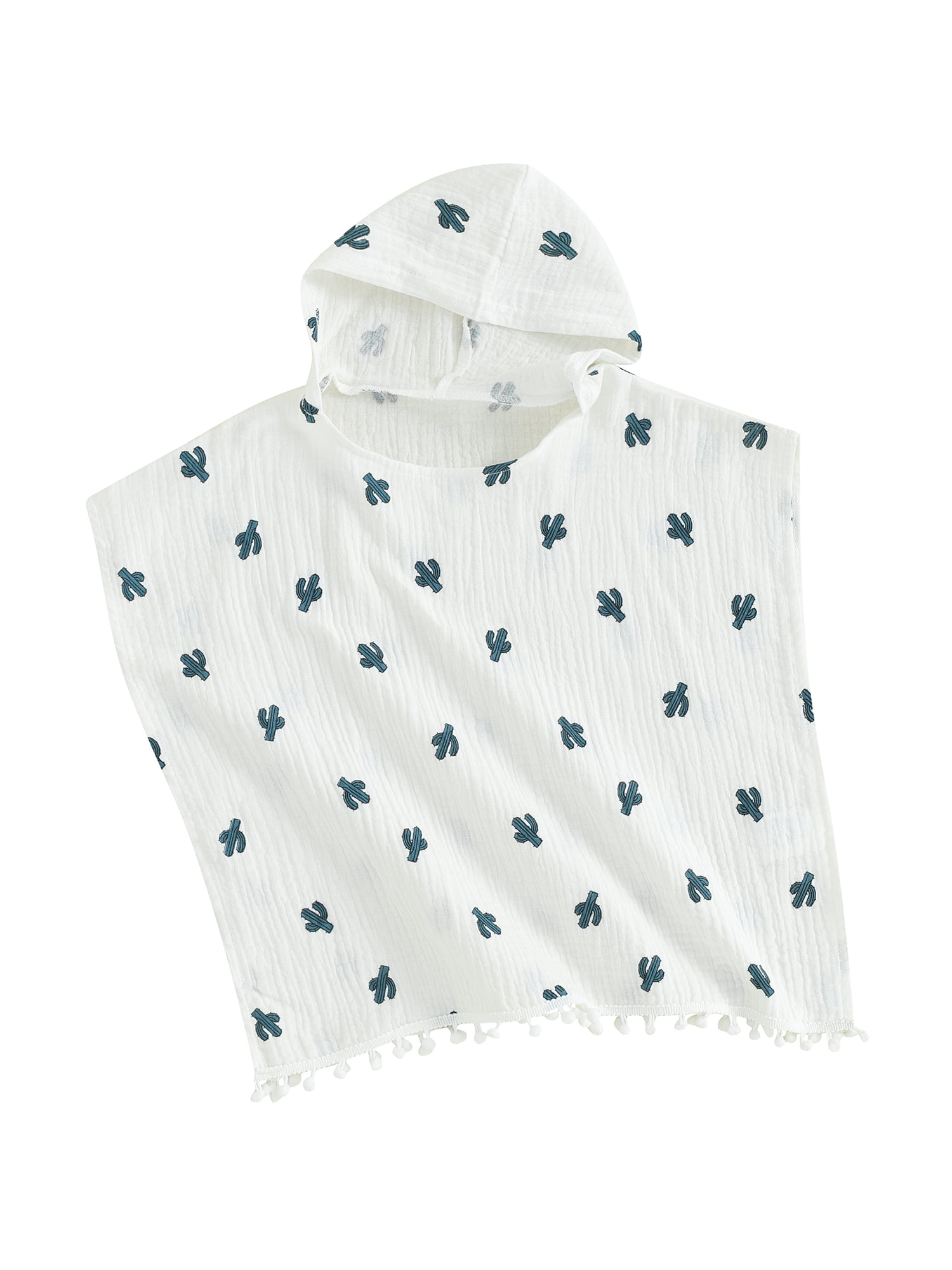 Liacowi Toddler Girls Swimsuit Cover Up Kids Girls Swimwear Hoodie Robe ...