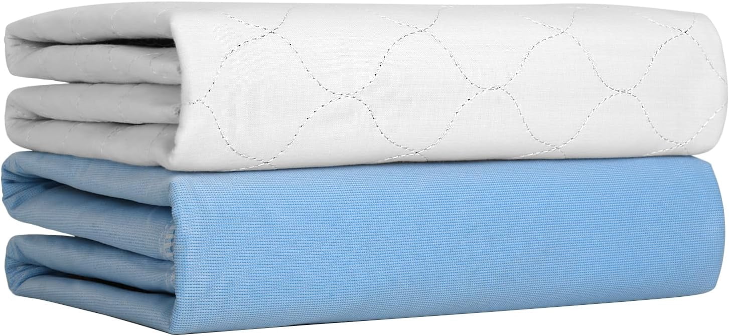 Liagile Heavy Absorbency Bed Pad, Washable and Reusable Incontinence ...