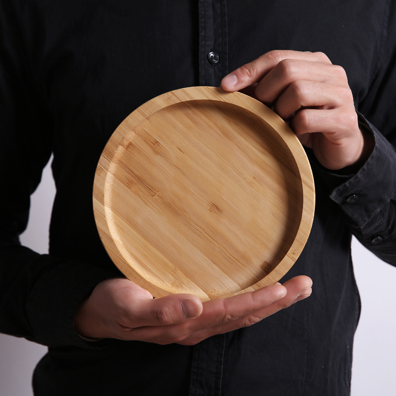 Liagile Japanese -Style Bamboo Wood Pallet Solid Wood Plate Growth ...
