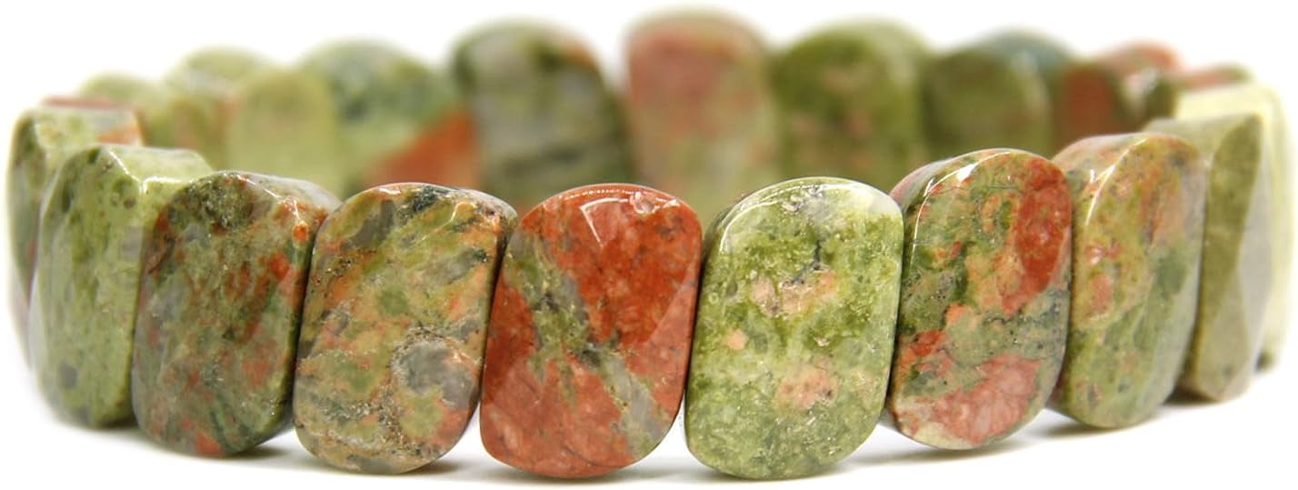 Liagile Semi Precious Stones S Shape Faceted Beaded Stretchable Crystal ...
