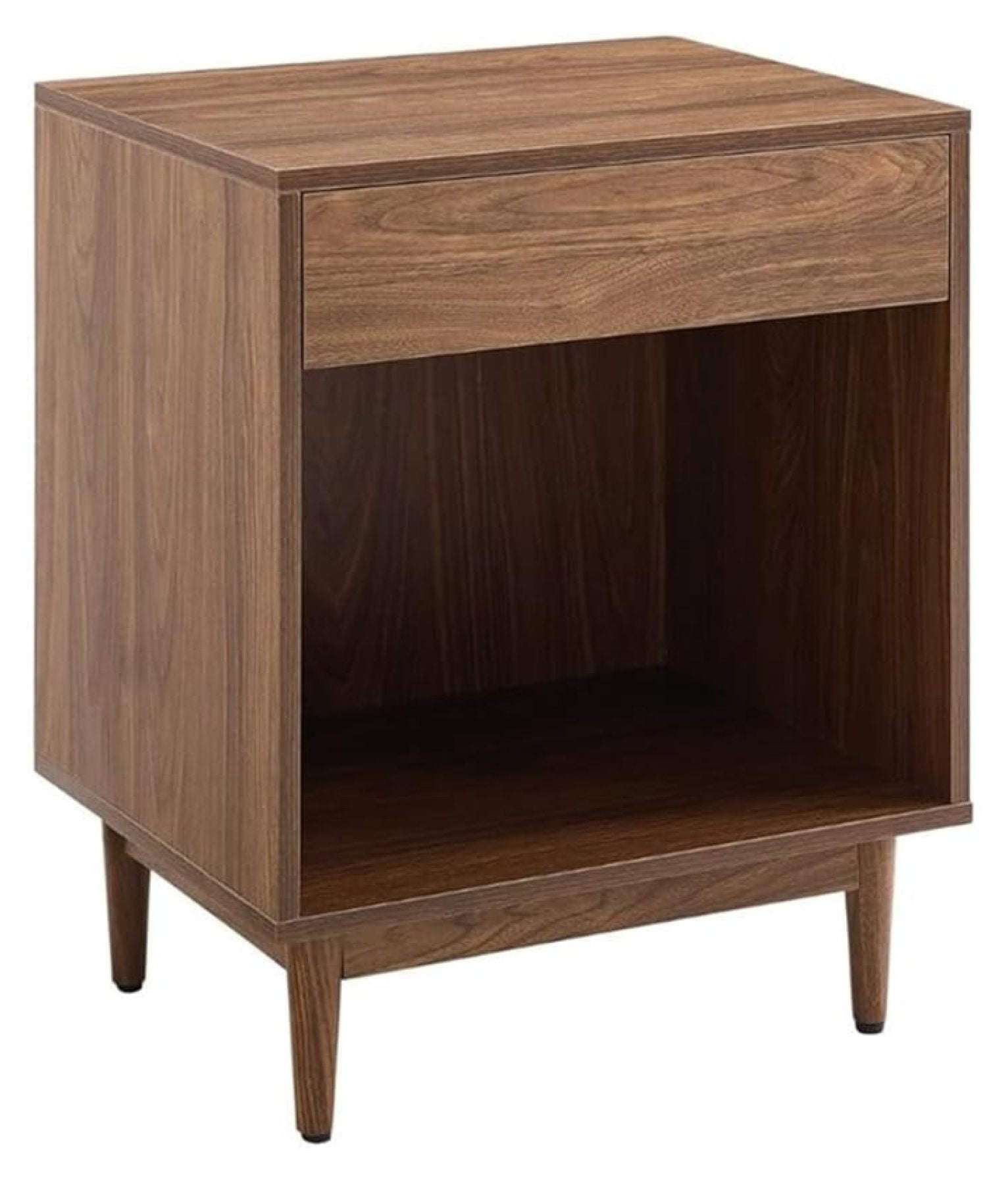 Liam End Table and Record Player Stand with Storage for Vinyl Records ...