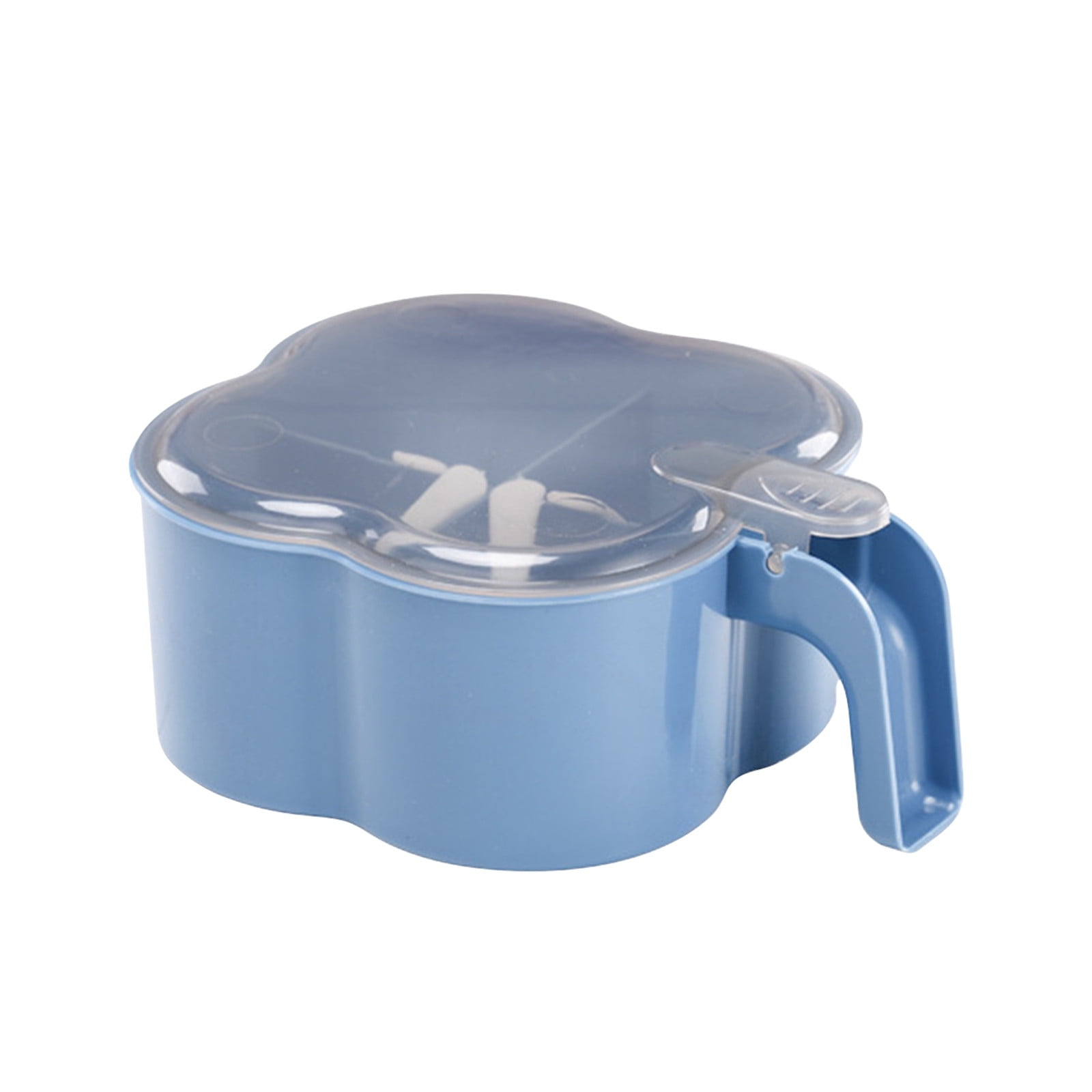 4 Compartment Seasoning Box With Lid And Spoon Set Spice Boxes With ...