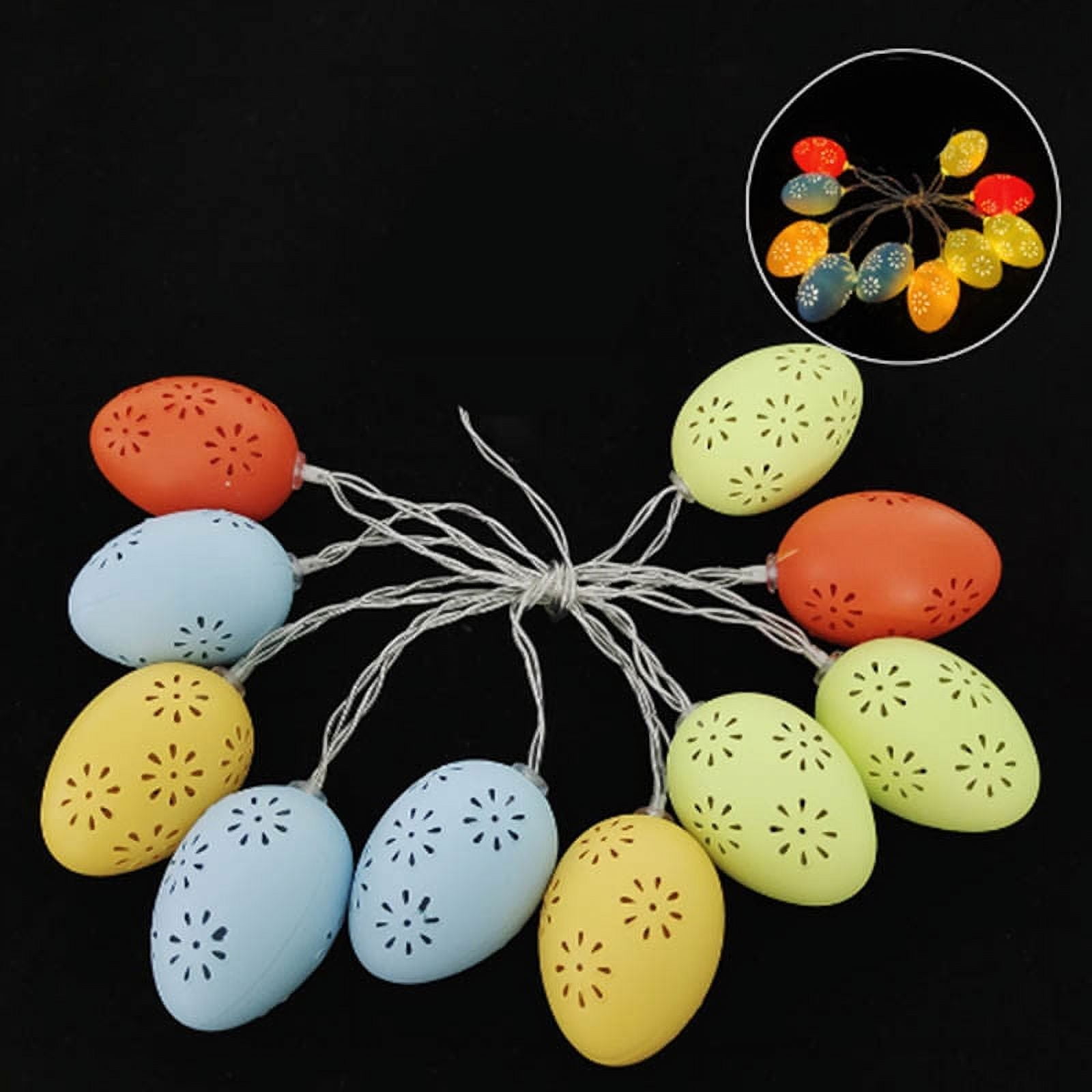 Easter Pastel Lights LED Egg Decoration Lights USB Port Charging Easter ...