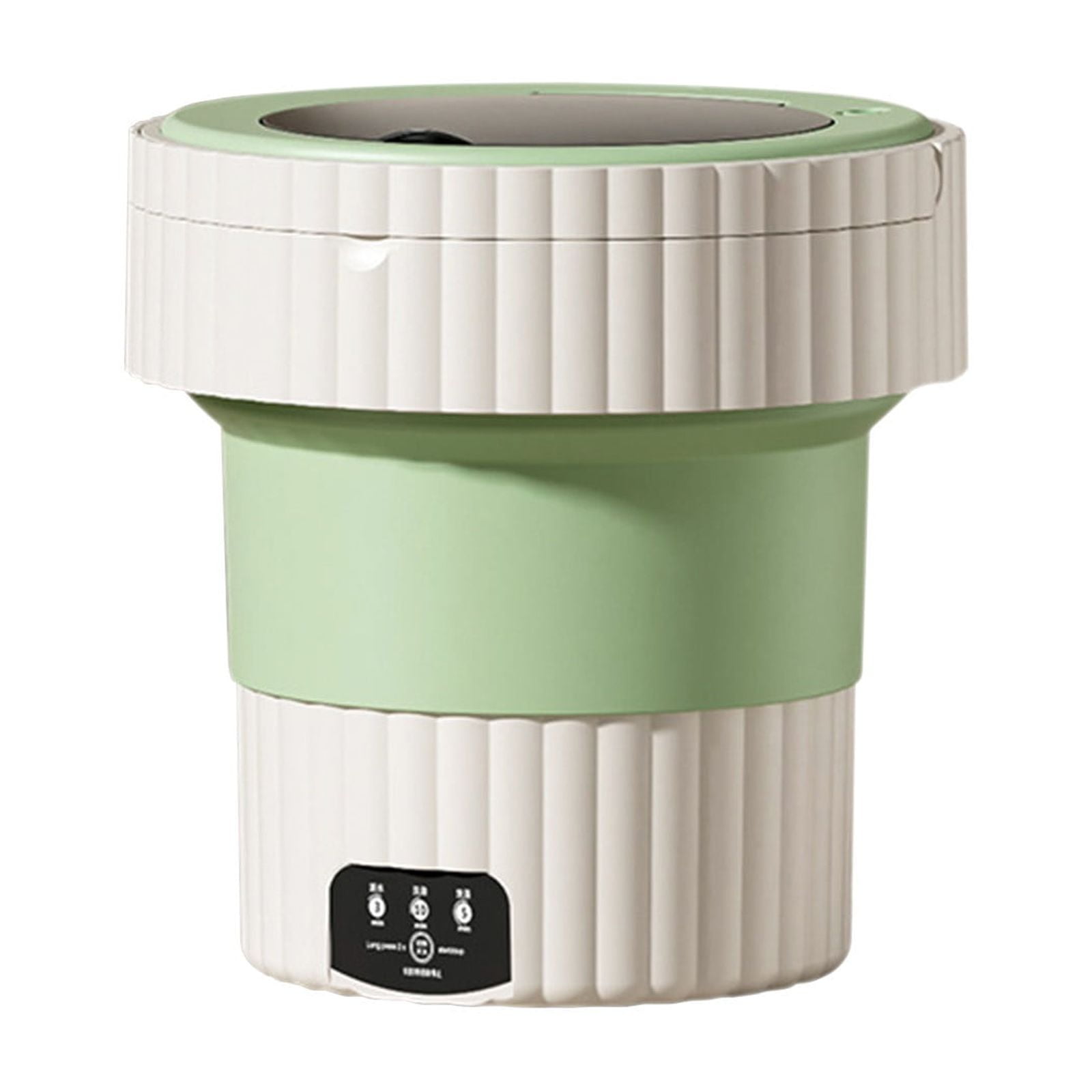 Liamobondopolis Foldable Mini Washing Machine With Blue Light ...