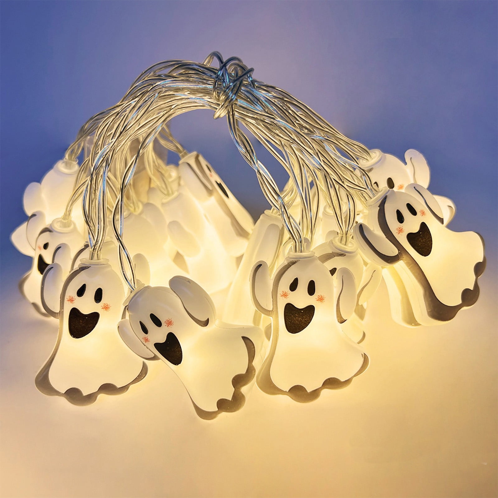 Halloween Ghost LED String Lights - Perfect for Indoor and Outdoor ...