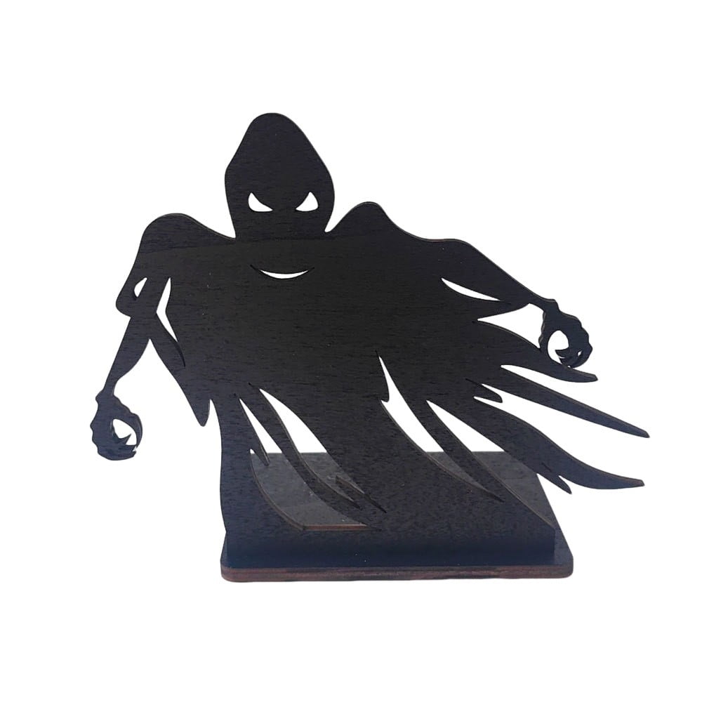 Liamobondopolis Halloween Wood Ghost Shadow Shaped Decor Desktop Layout ...