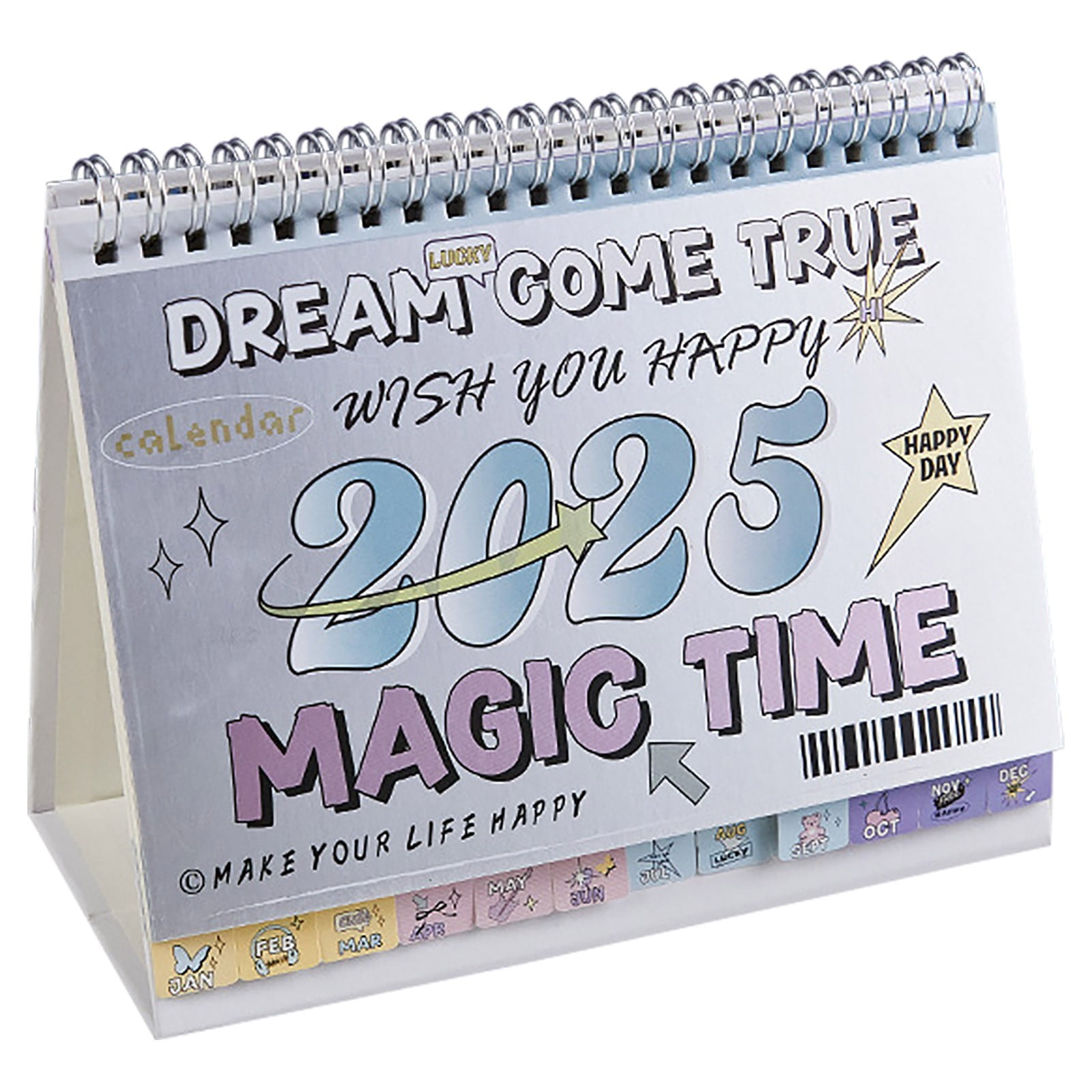 Liamobondopolis Living 2025 Star Theme Desk Calendar Memo Check ...