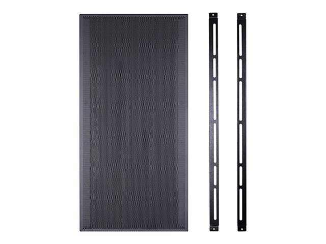 Lian Li - System cabinet mesh panel kit - front panel mountable - gray ...