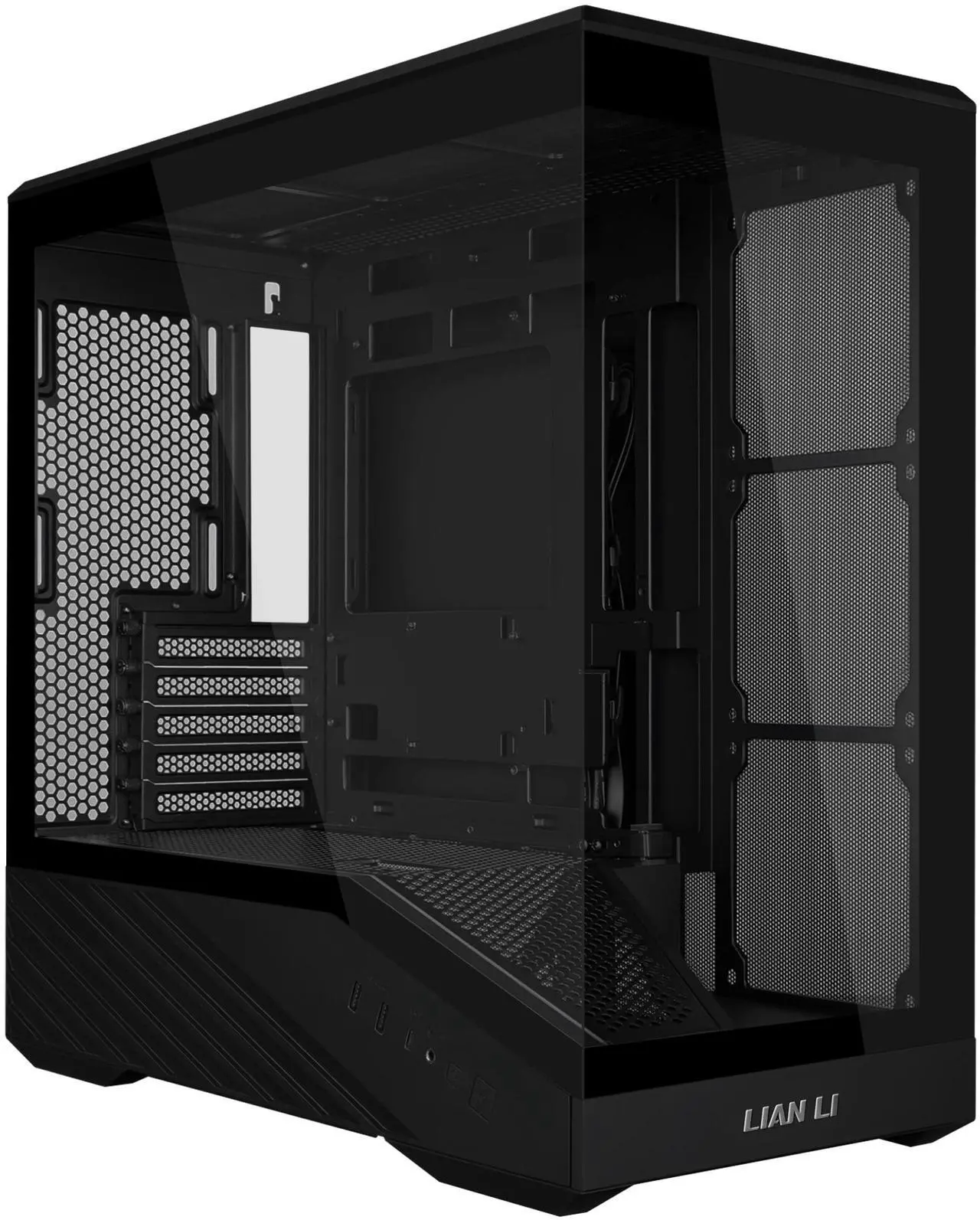 Lian Li Vector V100 MINI Micro-ATX Compact PC Case, Panoramic Tempered ...