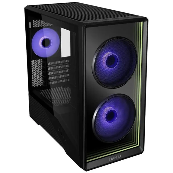 Lian Li 306160 Lian-li Cs V150infx Vector V150 Black Steel 4mm Tempered ...