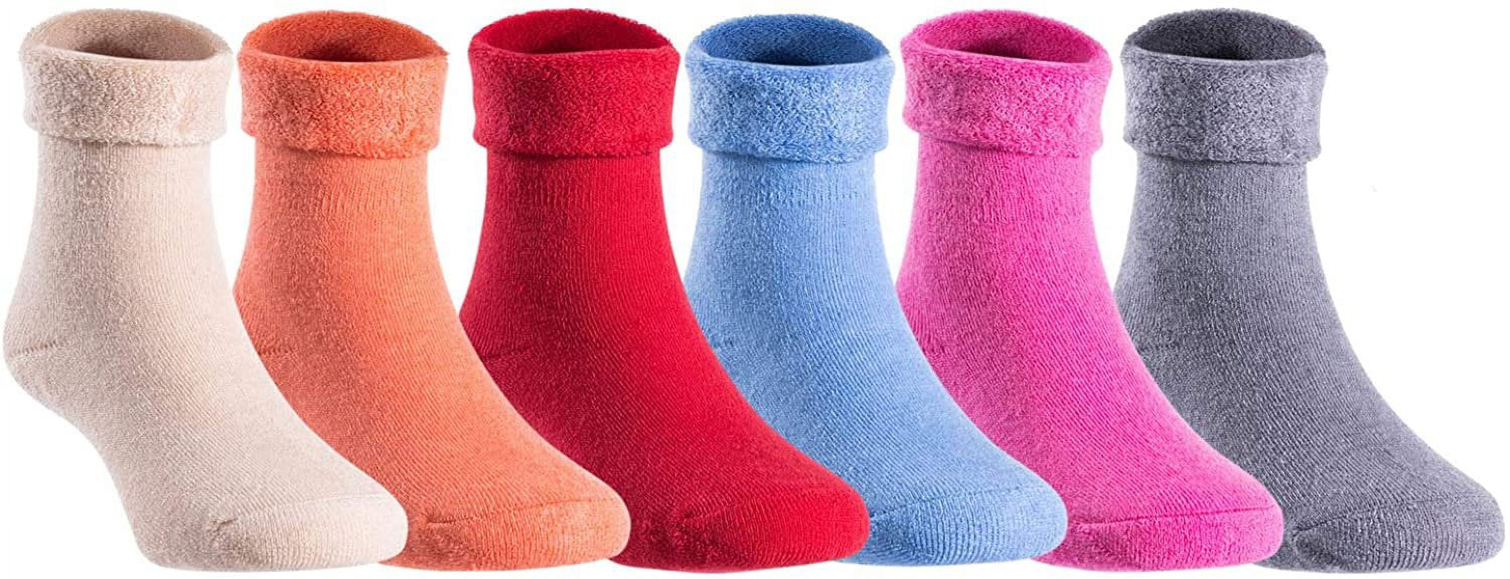 Lian LifeStyle Boy's 6 Pairs Socks Plain 0M-6M Blue,Gray,Beige ...