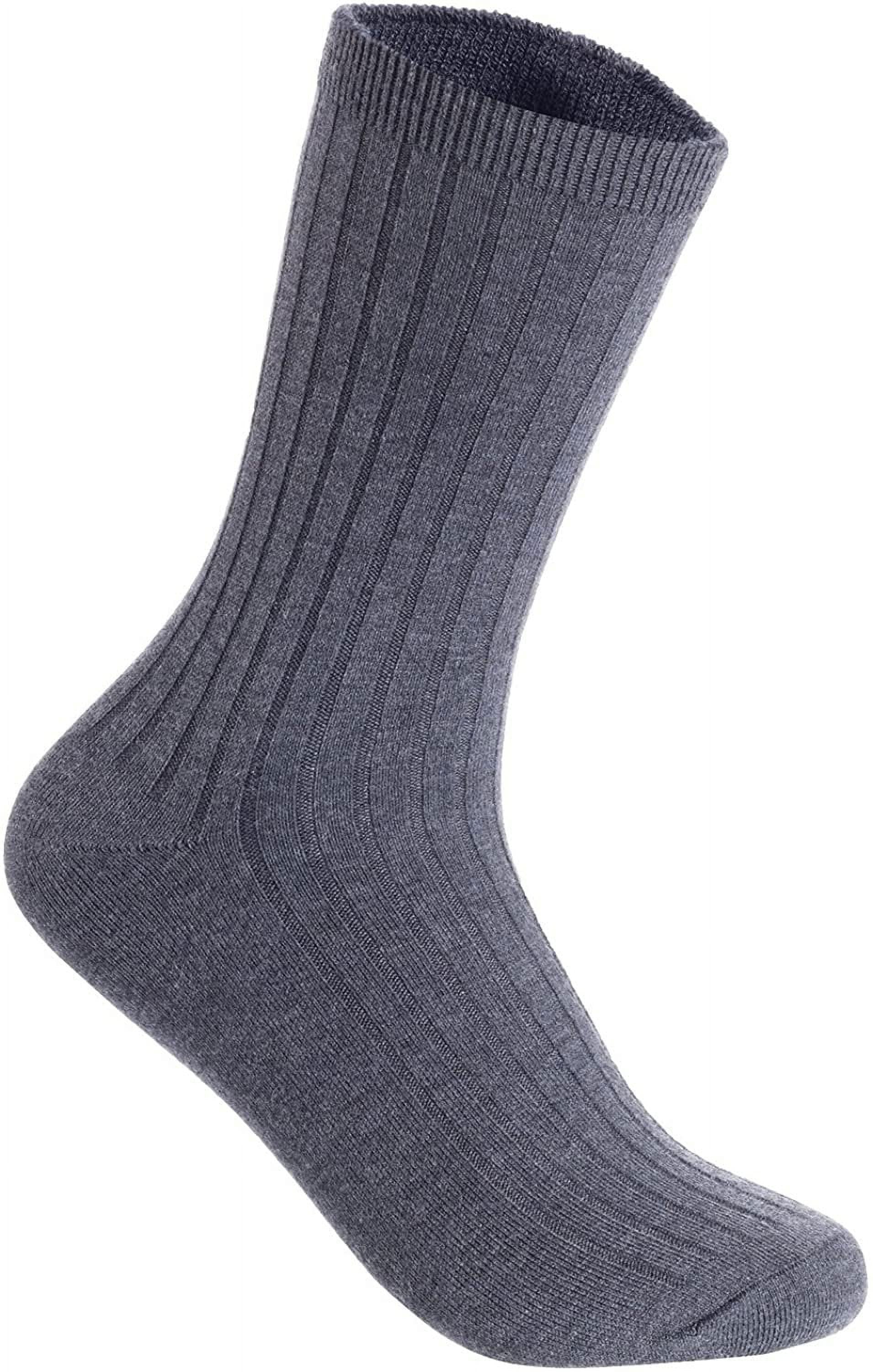 Lian LifeStyle Ultralight Men's 4 Pairs Breathable Wool Crew Socks For ...
