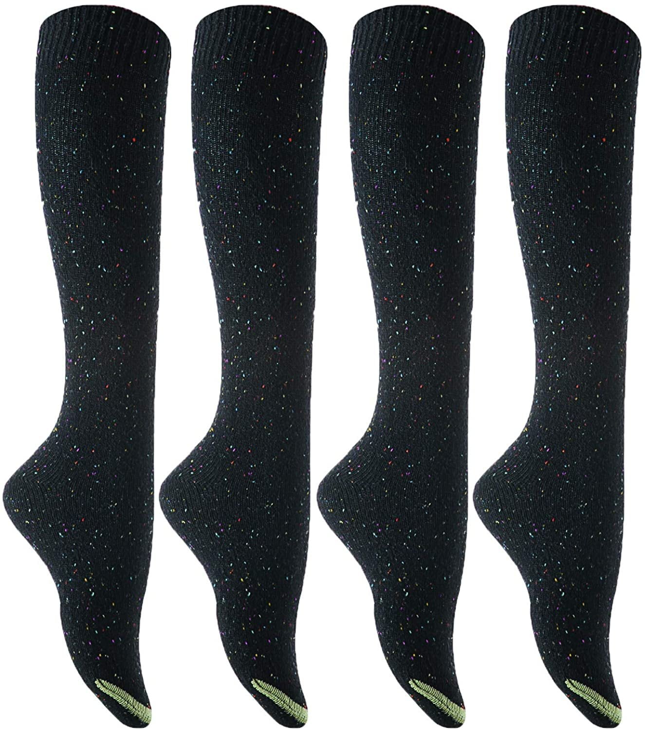 Lian LifeStyle Women's 4 Pairs Awesome, Breathable, Fancy and Cozy Knee ...