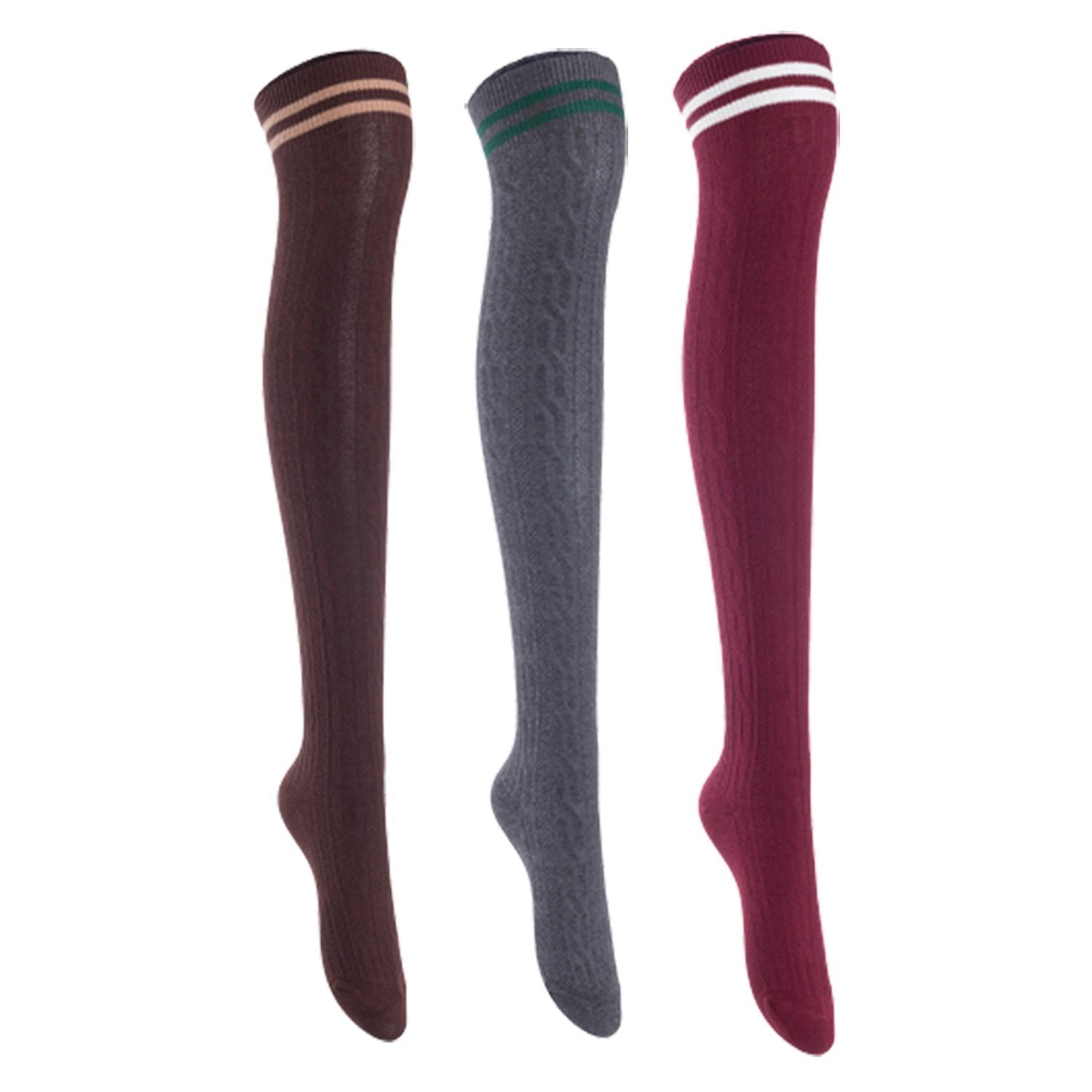 Lian Lifestyle Women's 3 Pairs Incredible Durable Super Soft Unique ...