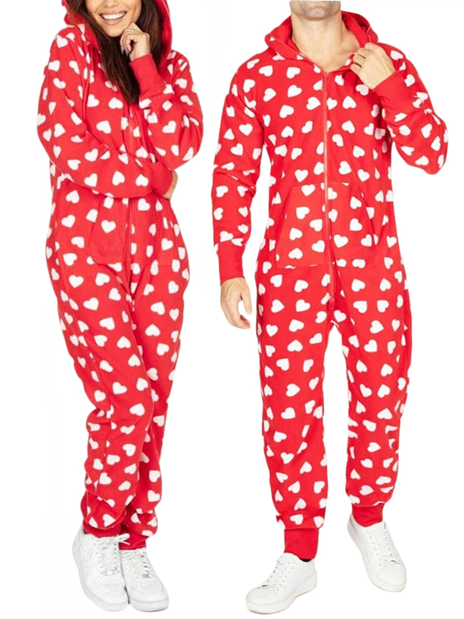 Liangchengmei Adult Onesie Pajamas Christmas Matching Pajamas For ...