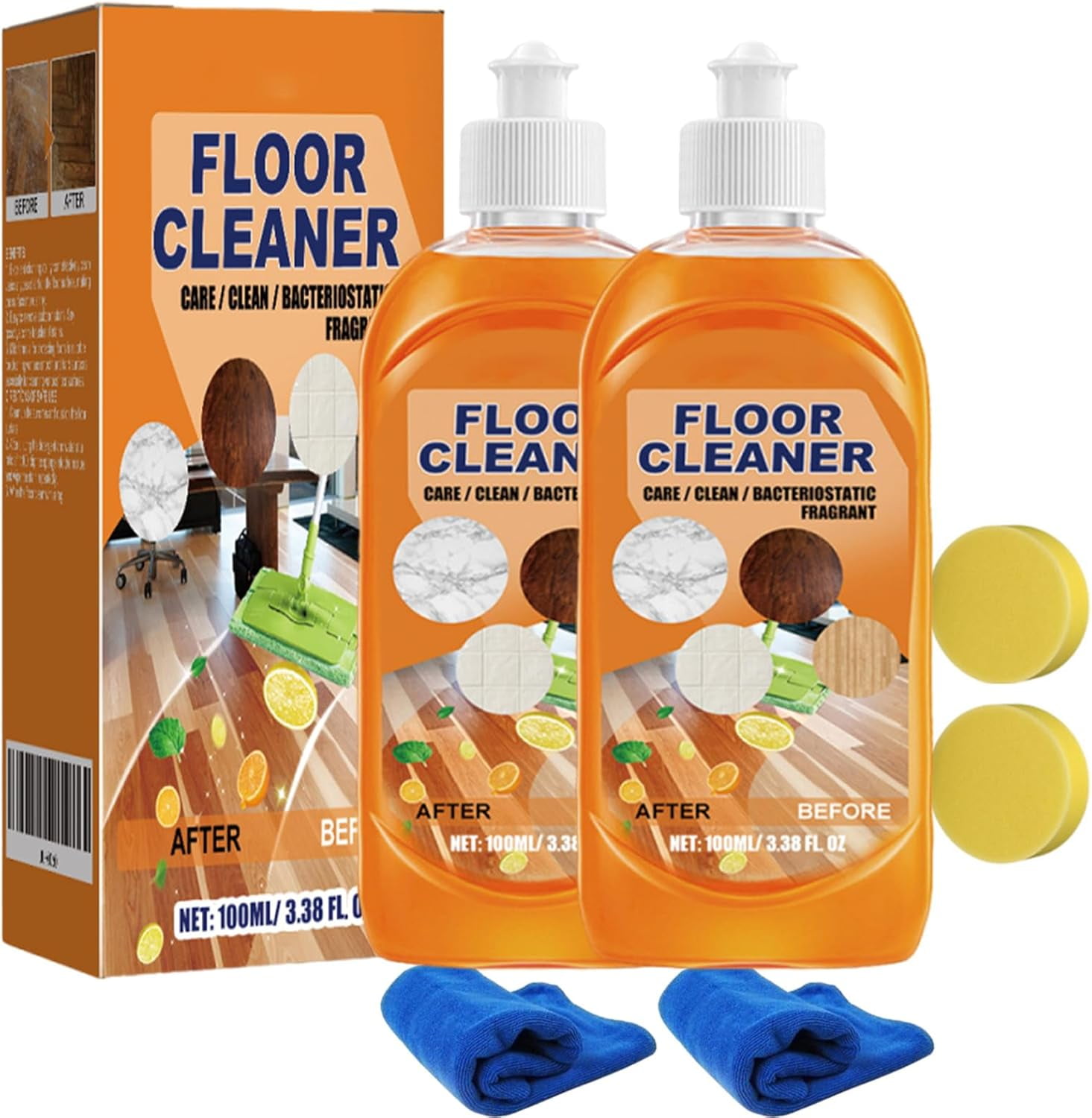 Liapu Floor Cleaner,Powerful Decontamination Floor Cleaner,Multi ...