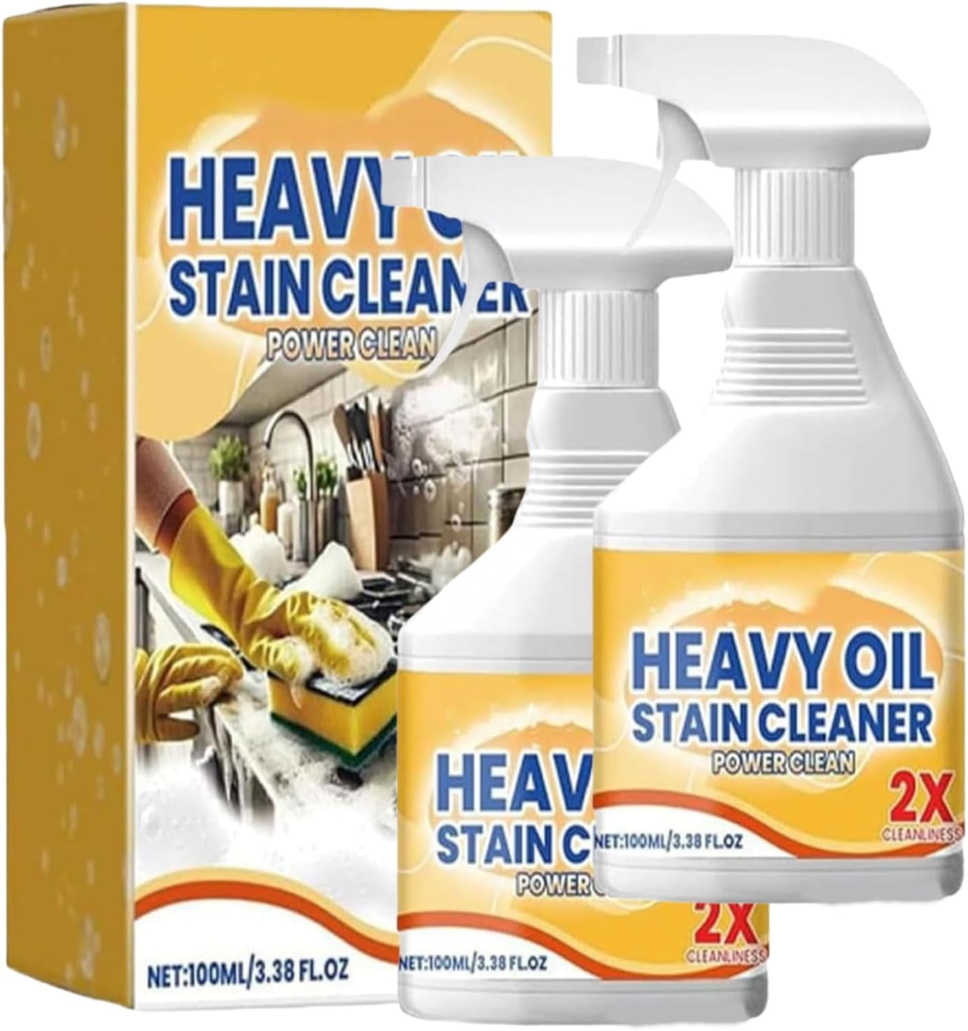 Liapu Heavy Duty Degreaser Cleaner Spray, Liapu Kitchen Heavy Oil Cleaner, Clean Up Kitchen Oil ...