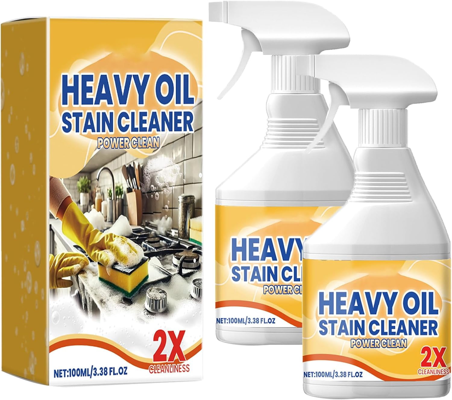 Liapu Heavy Duty Degreaser Cleaner Spray, Liapu Kitchen Heavy Oil ...