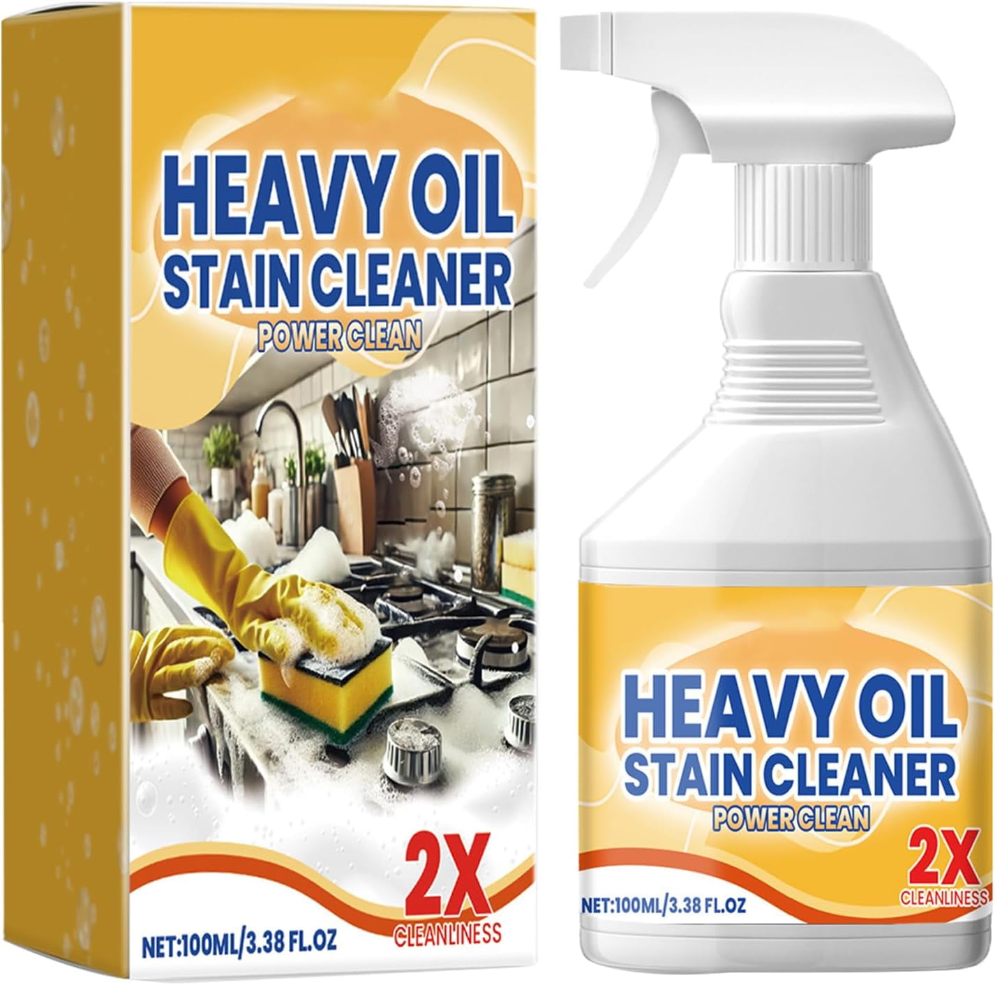 Liapu Heavy Duty Degreaser Cleaner Spray, Liapu Kitchen Heavy Oil ...