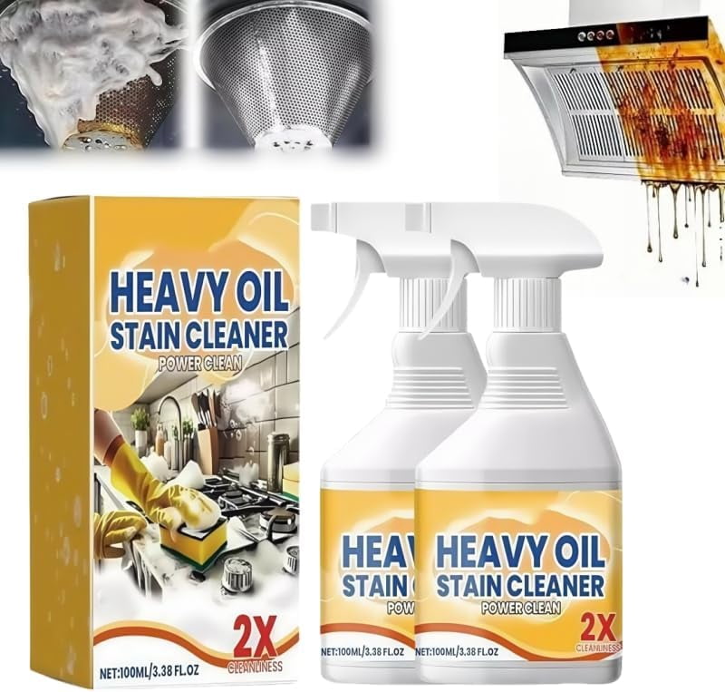 Liapu Heavy Duty Degreaser Cleaner Spray,Powerful Kitchen Oil Cleaning Spray,Heavy Oil Cleaning ...