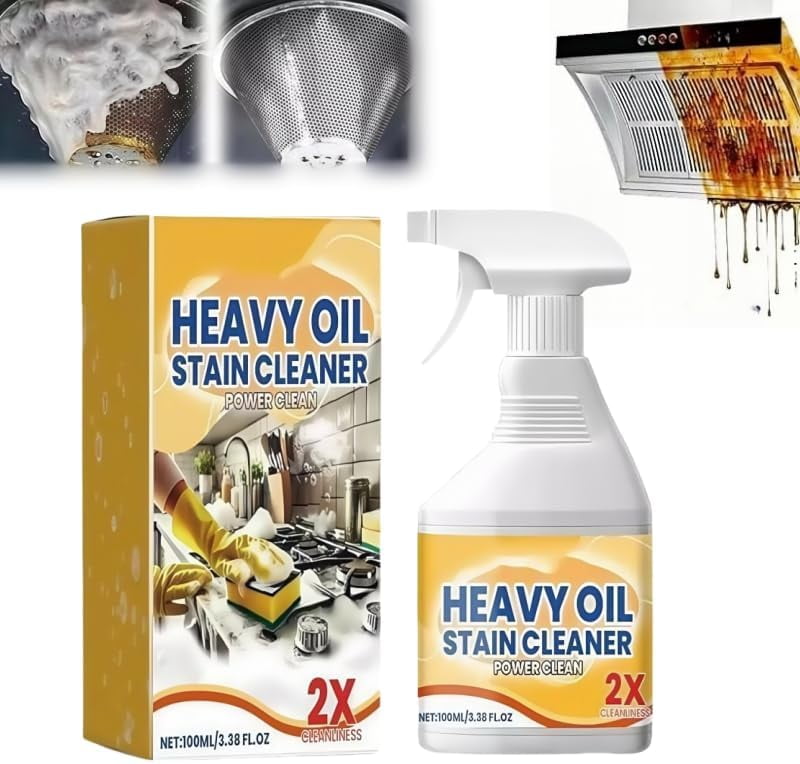 Liapu Heavy Duty Degreaser Cleaner Spray,Powerful Kitchen Oil Cleaning ...