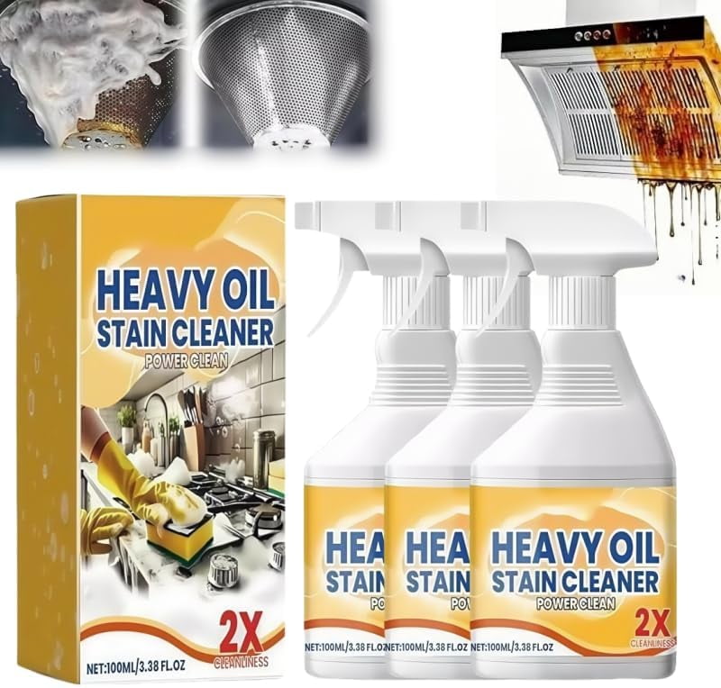 Liapu Heavy Duty Degreaser Cleaner Spray,Powerful Kitchen Oil Cleaning ...