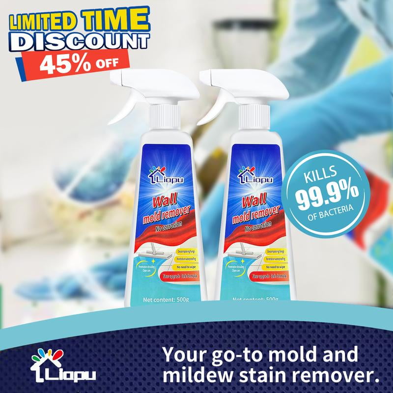 【Liapu】Highly Effective Mould Removal Spray - Prevents Mould Regrowth ...