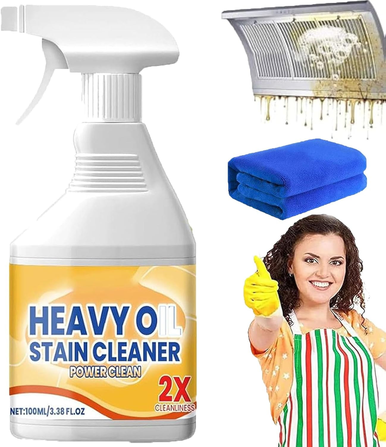 Liapu Kitchen Heavy Oil Cleaner, Liapu Heavy Duty Degreaser Cleaner ...