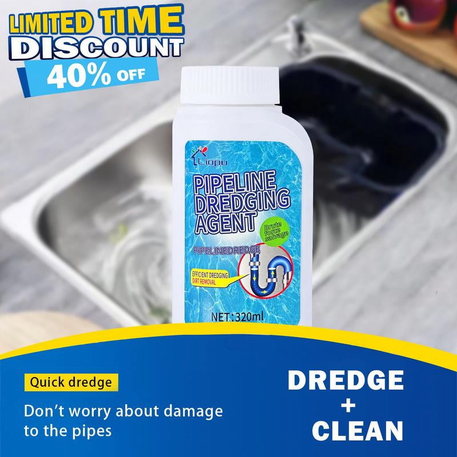 Liapu Strong Drain Cleaner for Kitchen and Bathroom Pipes, Suitable for ...