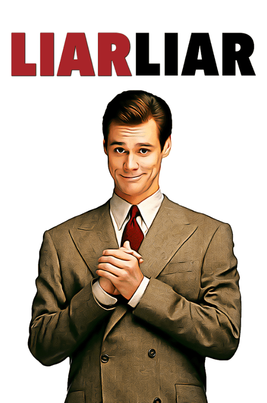 Liar Liar 1997 Poster 24x36 - Jim Carrey Comedy Hilarious Legal Drama ...