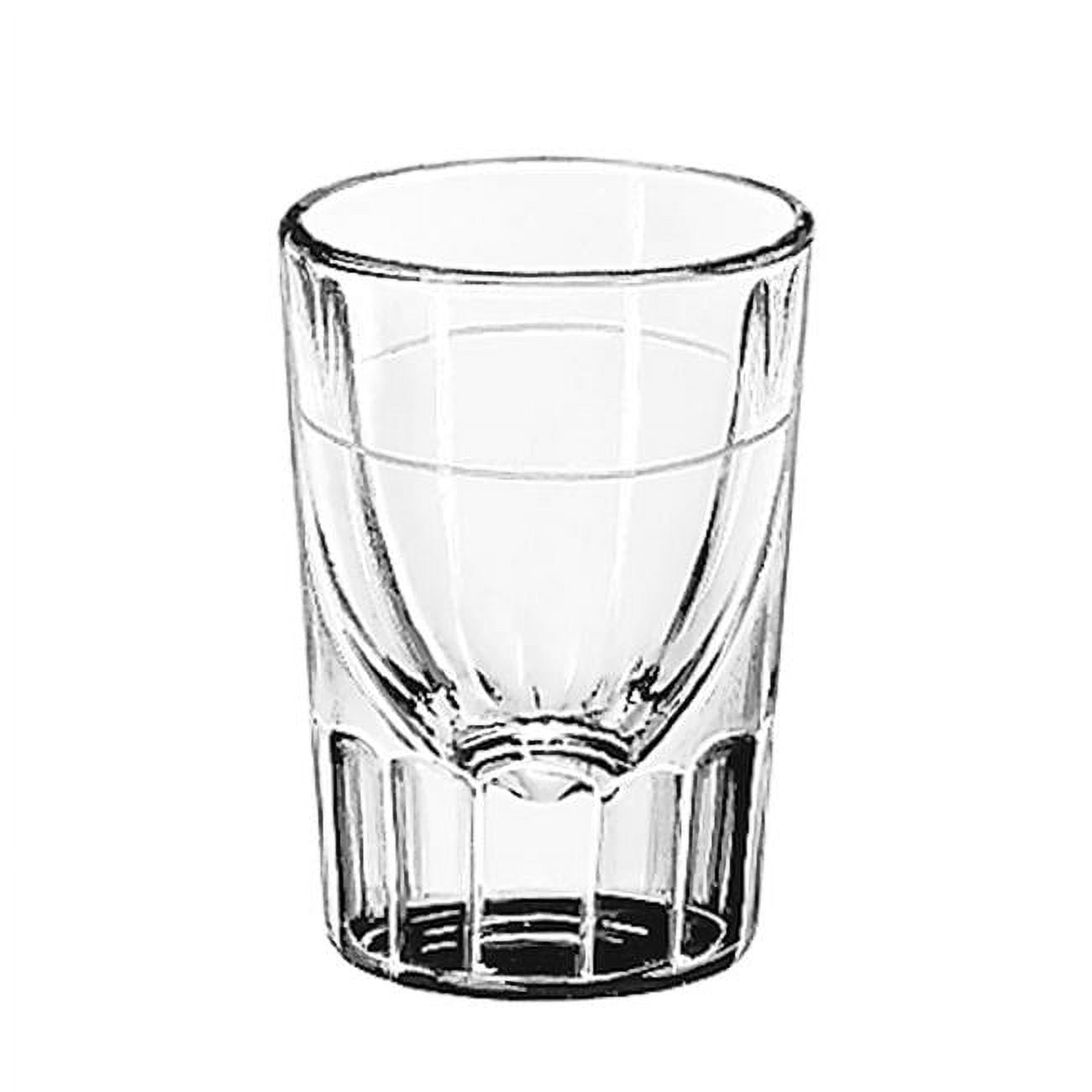 Libbey 2 oz. Fluted Shot Glass with 1 oz. Pour Line - 12/Case - Walmart.com